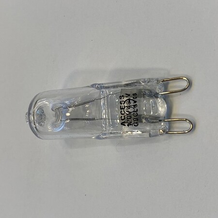 Access Lighting Halogen Lamp, 120v Line Voltage Looped Pins with Glass ...