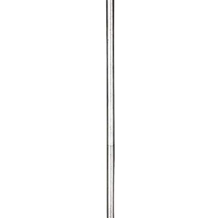 Access Lighting Rod, 16 Inch Rod, Brushed Steel Finish R-63110-16/BS | Zoro