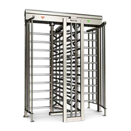 Turniq Full Height Turnstile, Double, 3-Wings, SS SCT3400-D | Zoro