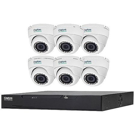 Capture Advance 8CH DVR+5MP EYEBALL, 2TB R2-HD8C5MPK | Zoro
