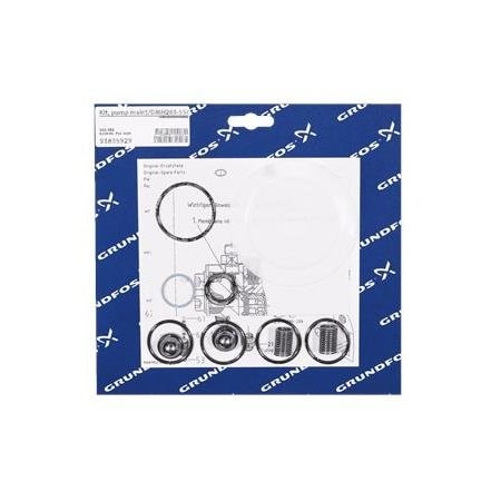 Grundfos Kit, pump maint/DMH283-55/V/SS Dosing Pump Kits - Chemical ...