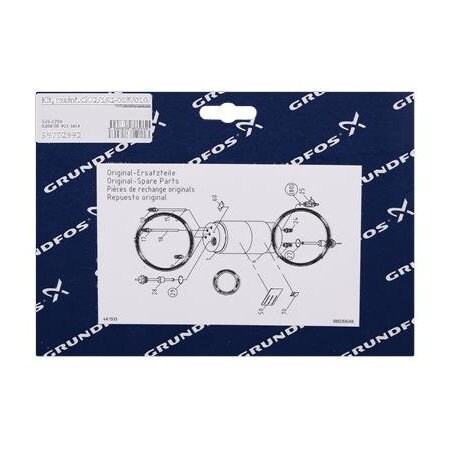Grundfos Pump Repair Parts- Kit, maint.ClO2/162-005/010/FKM/reactor ...