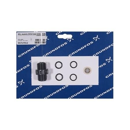Grundfos Pump Repair Parts- Kit, maint.ClO2/162-030/FKM/solen.valve ...