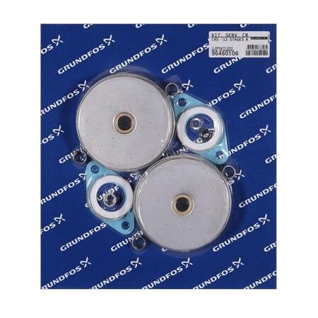 Grundfos Pump Repair Kits- Kit, CR5 -12 stages (BRONZE), CR Series ...
