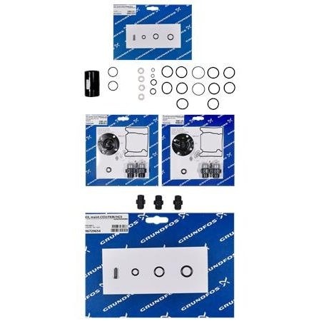 Grundfos Pump Repair Parts- Kit, maint.ClO2/700g/h/ Jan.04, Dosing ...