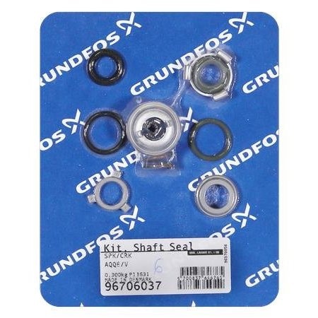Grundfos Pump Repair Kits- Kit, Shaft seal AQQE/V SPK1/2/4/8, CRK2/4 ...