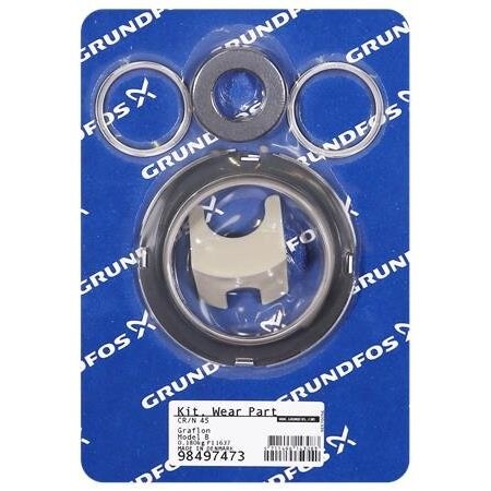 Grundfos CR Series Repair Parts, Wear Parts Kit - 1-2 Graflon. 98497473 ...