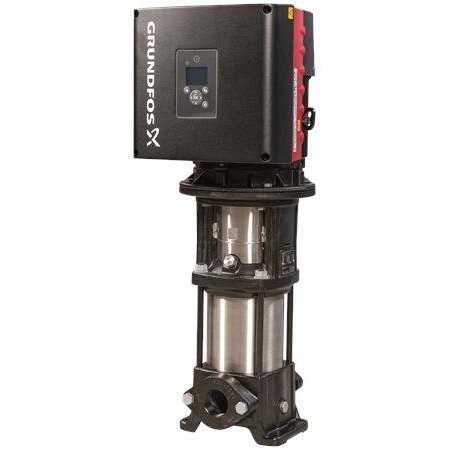 Grundfos Pump, CRE 3-6 A-B-A-E-HQQE Vertical Multistage Centrifugal, 1 ...
