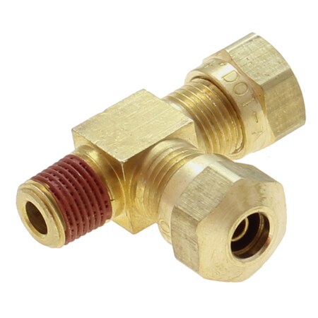 Technidot Fitting, DOT, Compression, Male Run Tee, 3/8" x 3/8" Male NPT ...