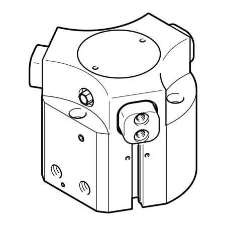 Festo Three-Point Gripper HGDD-50-A-G1 HGDD-50-A-G1 | Zoro
