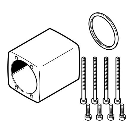 Festo Coupling Housing EAMK-A-D32-35A-40P EAMK-A-D32-35A-40P | Zoro