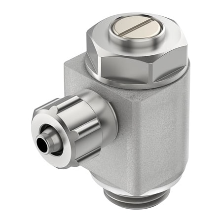 Festo One-Way Flow Control Valve GRLZ-1/4-PK-4-B GRLZ-1/4-PK-4-B | Zoro