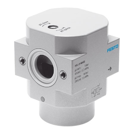 Festo On-Off Valve HEL-D-MAXI HEL-D-MAXI | Zoro