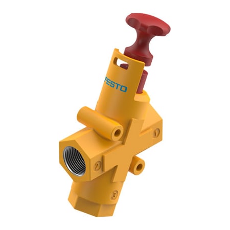 Festo Shut-Off Valve HE-G1-LO HE-G1-LO | Zoro