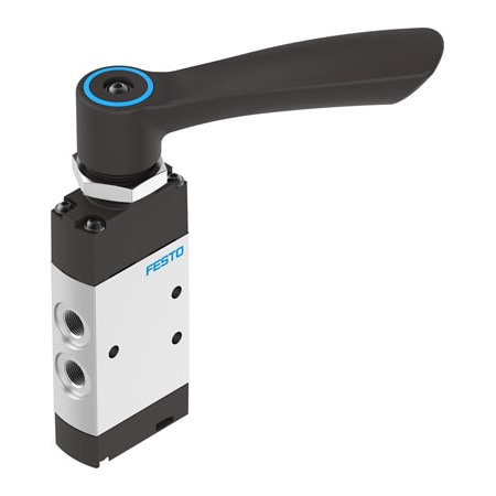 Festo Hand Lever Valve VHEF-H-M52-M-N18 VHEF-H-M52-M-N18 | Zoro