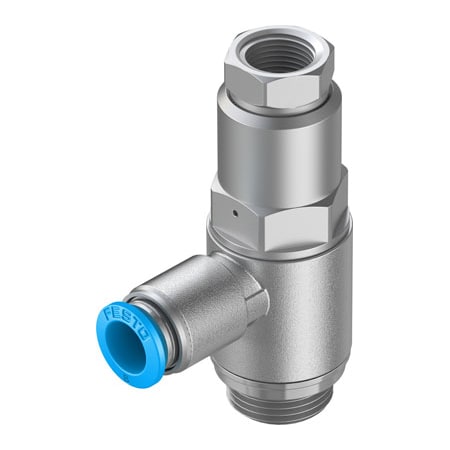 Festo Piloted Check Valve HGL-3/8-QS-8 HGL-3/8-QS-8 | Zoro