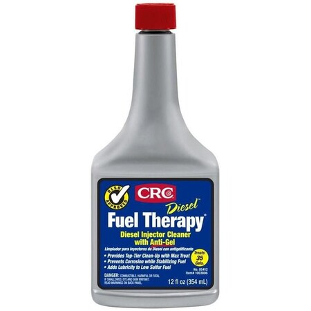 Crc Diesel Fuel Therapy Diesel Injector Cleaner With Anti-Gel, 12 Fl Oz ...