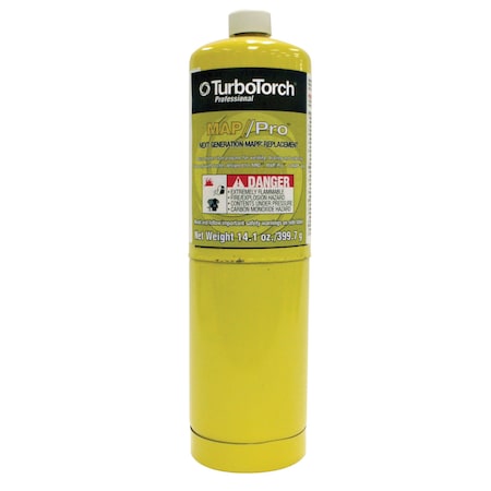 Turbotorch TURBOTORCH MPT-1 MAP Gas 14.1 OZ (MOQ 12) *HAZ*, Replacement ...