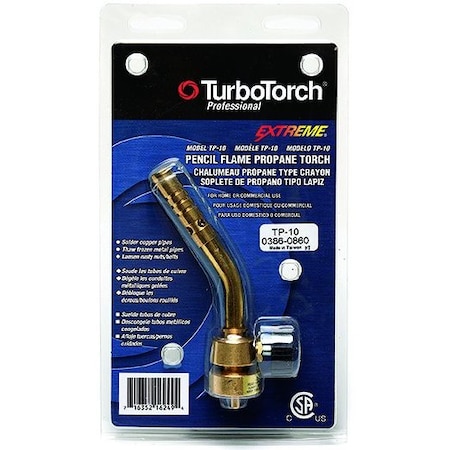 Turbotorch TURBOTORCH EXTREME TP TORCHES, TP-10 TURBOTORCH PENCIL FLAME ...