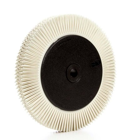 3M Scotch-Brite Radial Bristle Brush, 8 In X 1 In X 1-1/4 In 120 With ...