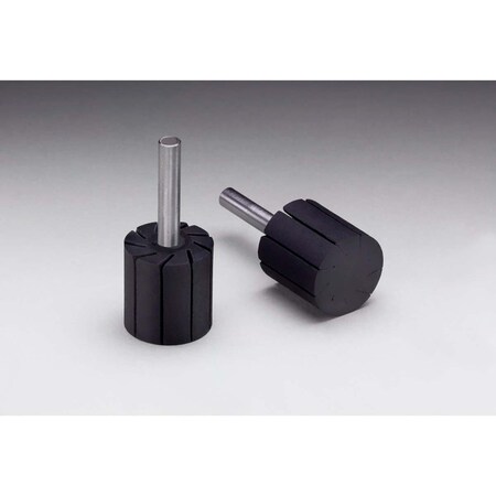 3M Rubber Slotted Expander Wheel 77717, 1 In X 1 In 1/4 Diameter Shank ...