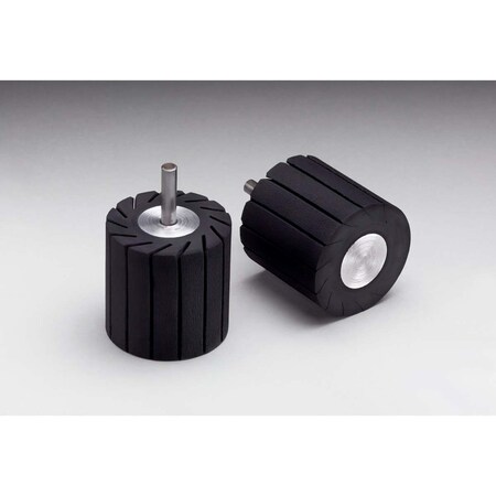 3M Rubber Slotted Expander Wheel 77721, 2 In X 2 In 1/4 Diameter Shank ...