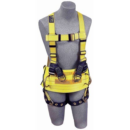 3M HARNESS, DERRICK ASSEMPLY, DELTA II, VEST TYPE, TONGUE BUCKLE LEG ...