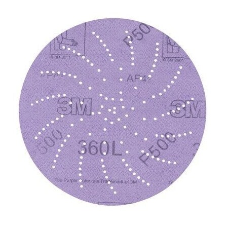 3M Clean Sanding Disc 360L, 20829, 3 In P1000 60440140956 | Zoro