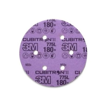 3M Cubitron Ii Hookit Film D/F Disc 775L, 6 In X Nh 6 Holes 80+ C ...