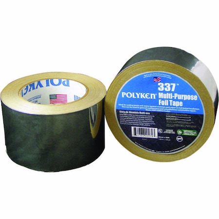 Berry Plastics Polyken 337 Multi-Purpose Foil Tape 72MM X 46M 1087633 ...