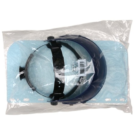 Mcr Safety Ratchet Headgear + Face Shield Bagged Together Polycarbonate ...