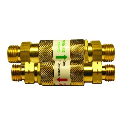 Superior Products QUICK CONNECT SET, HOSE TO HOSE, O2 & FUEL QCH-300 | Zoro