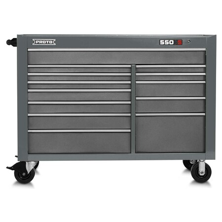 Proto Proto 550HS 57" Workstation - 13 Drawer, Dual Gray J555743-13DG ...