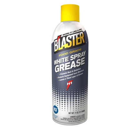 Blaster 11 Oz White Spray Grease 16-WG-FG | Zoro