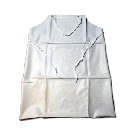 Pip White Vinyl Apron - 20 mil, 12PK UW-20-45 | Zoro