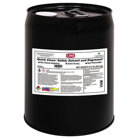 Crc Quick Clean Safety Solvent And Degreaser, 5 Gal 3183 | Zoro