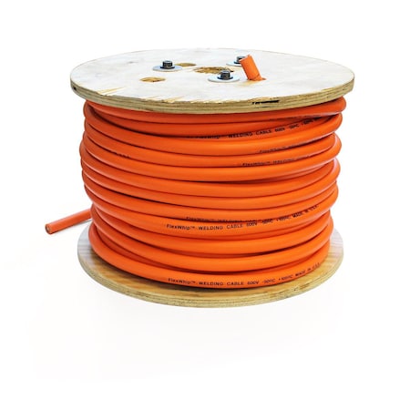 Kalas Wire 250' Wc 1 1843B Flexwhip Epdm Welding Cable, Orange 1-250 ...