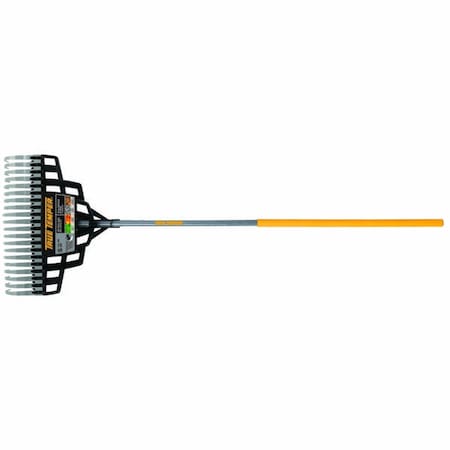 Ames Rake, Lawn, Polystl, 20T, Cushhdl, Tt, Assembled 2000TT | Zoro