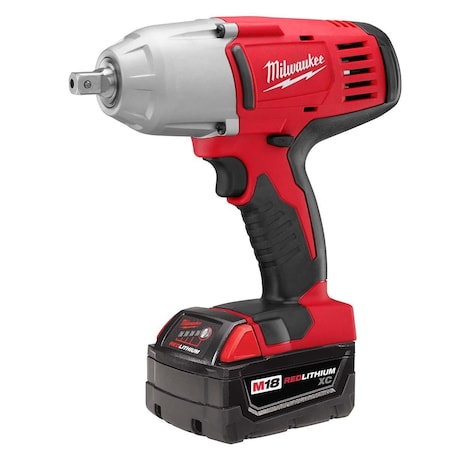 Milwaukee Tool M18 1/2" High-Torque Impact Wrench with Pin Detent Kit ...