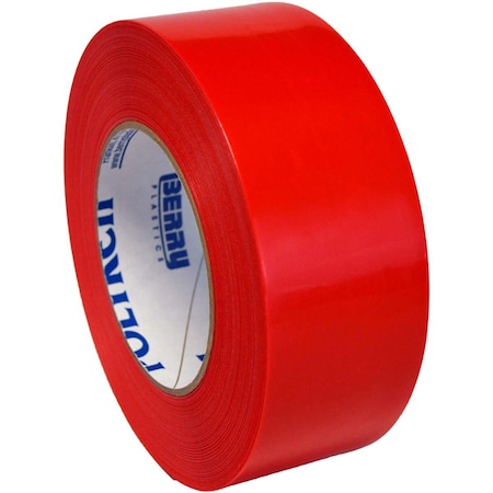 Berry Plastics Polyken 757 Multi-Purpose Pe Film Tape 72MM X 55M Red ...