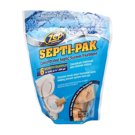 Zep Septi-Pak Concentrated Septic System Treatment ZSTP6 | Zoro