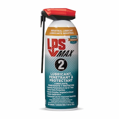 Itw Professional LPS MAX 2, 11 oz.HD Lubricant/Penetrant/Protectant ...