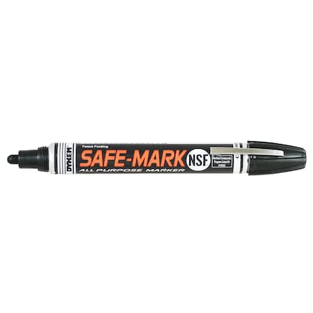 Itw SAFE-MARK Black Medium Markers 40907 | Zoro