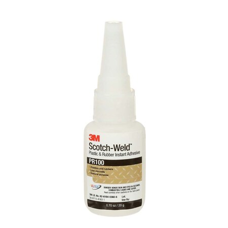 3M Scotch-Weld Plastic & Rubber Instant Adhesive Instant Adhesive Pr100 ...