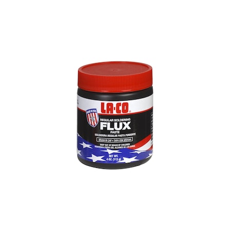 La-Co LA-CO Regular Flux Paste - 4 oz Jar 22104 | Zoro