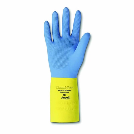 Ansell CHEMI-PRO 87224, Size 8, 0, 12PK 87-224-8 | Zoro