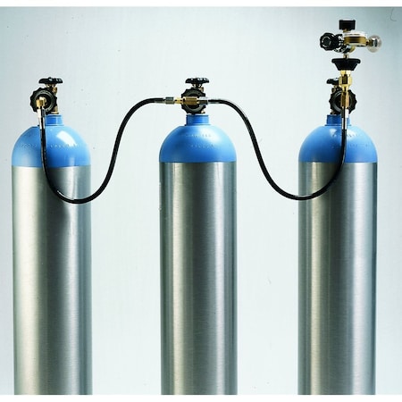 Western Enterprises Economy Helium Manifold, 3-Cylinder Economy Single ...