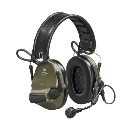 3M PELTOR ComTac VI NIB headset, foldable, MI input, dynamic boom mic ...