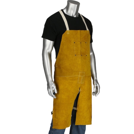 Pip Ironcat Leather Split Leg Welding Apron 7011/48 | Zoro