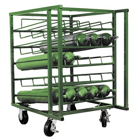 Anthony Carts layered Cart/25 Cyl./4 Casters LC25-4 | Zoro